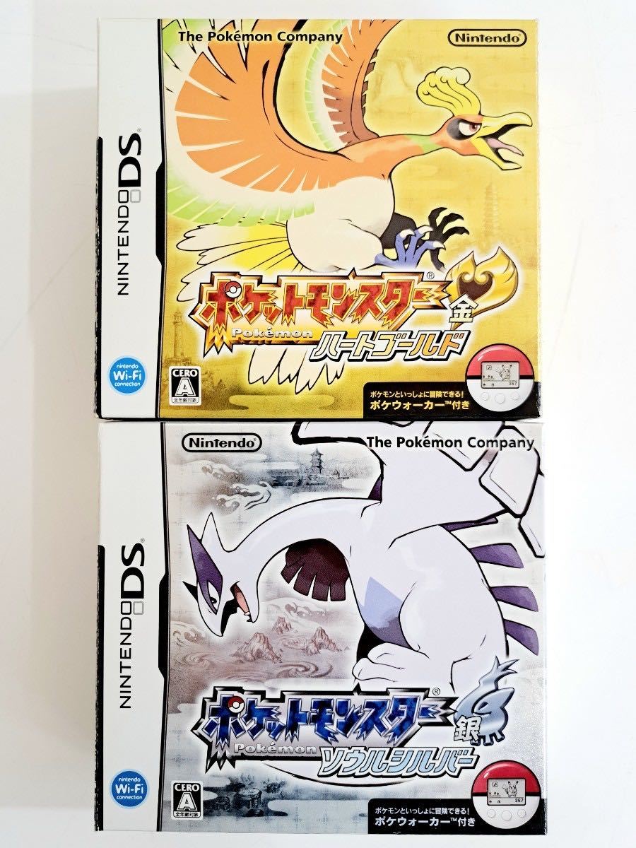 K ソフトまとめ売り ポケットモンスター 金 ハートゴールド 銀 ソウルシルバー ニンテンドーDS ポケウォーカー付 K 1217-022 6(ロールプレイング)｜売買されたオークション情報 ...