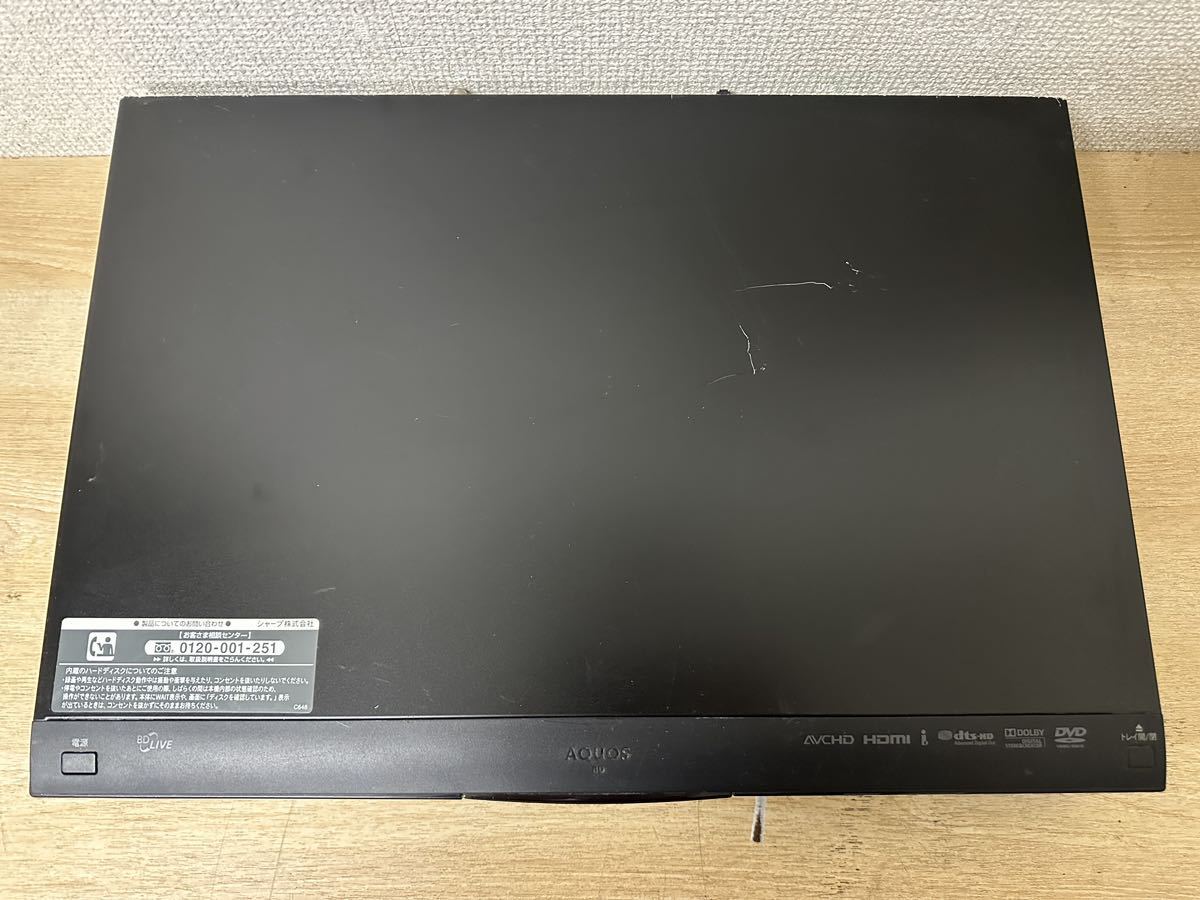 Yahoo!オークション - A615 SHARP シャープ ブルーレイディスクレコー...