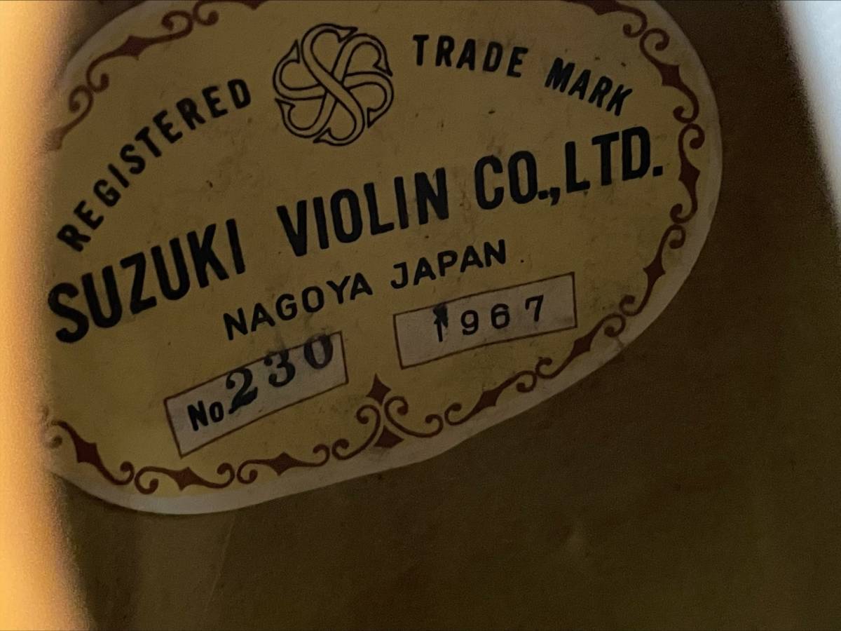 #6667A SUZUKI MANDOLA No.230 1967 スズキ マンドラ マンドリン 弦楽器(中古)のヤフオク落札情報