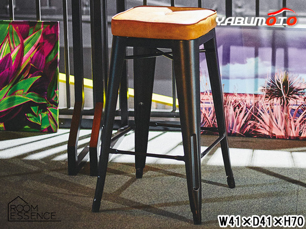 Yahoo!オークション - 東谷 ハイスツール キャメル W41×D41×H70 PC-2...