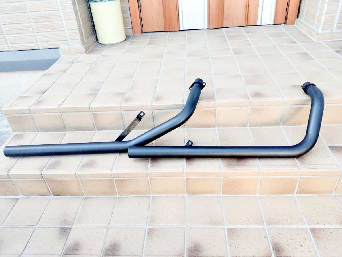 Yahoo!オークション - シャドウ400 (NC34) ストレートカット マフラー...