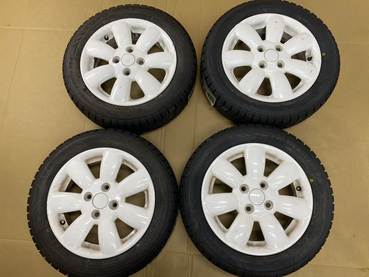Yahoo!オークション - HE22 ラパン 純正白ホイール 中古 TOYO トーヨー...