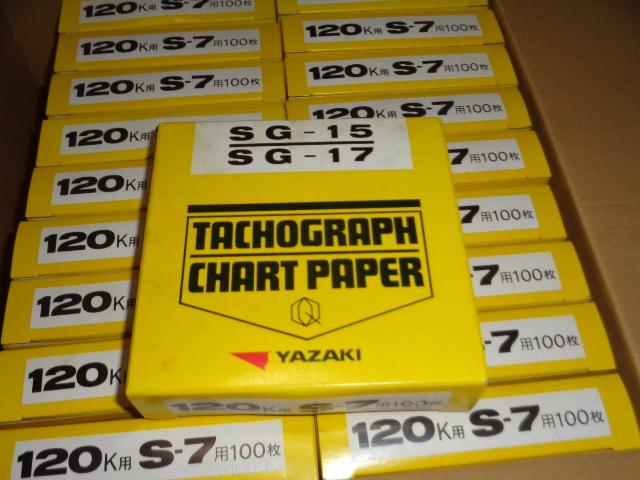 Yahoo!オークション - (L18) YAZAKI ヤザキ 120K 用 SG タコグラフ チ...