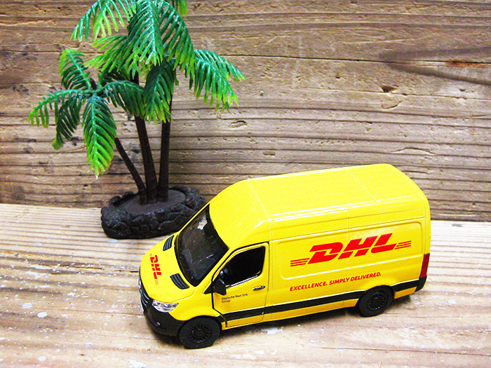 Yahoo!オークション - メルセデスベンツ スプリンター DHL (ミニカー 1...