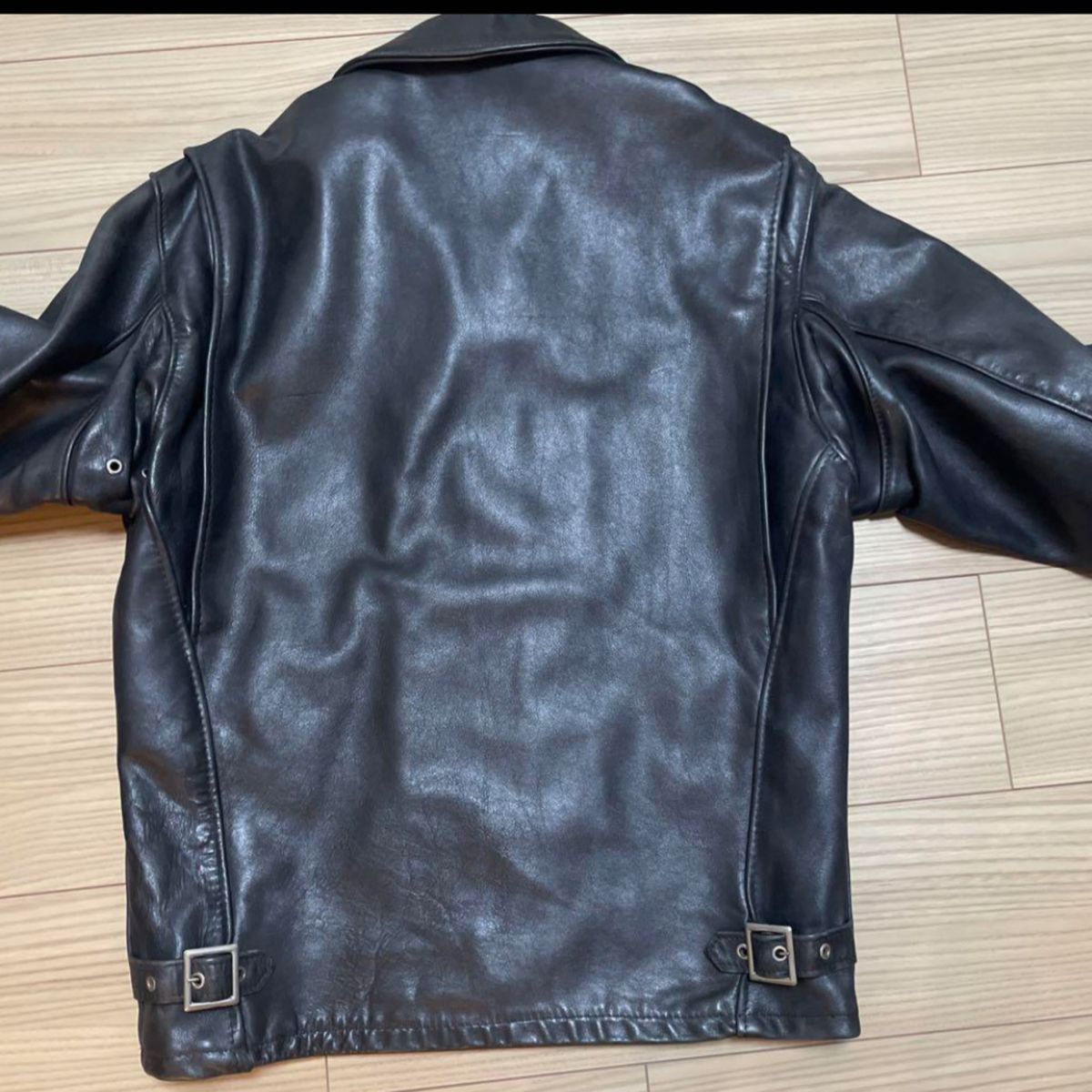 美品 schott 廃盤152シングル ライダース襟付胸ポケット無し 38 美品 schott 廃盤152シングル ライダース襟付胸ポケット無し 38