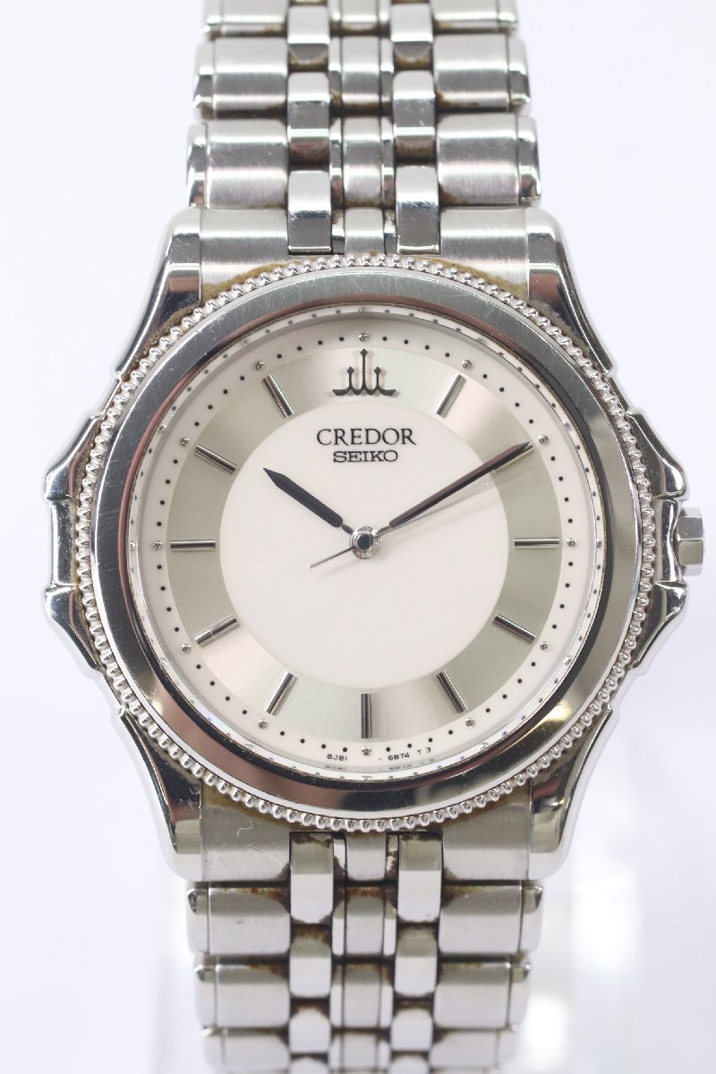 SEIKO セイコー CREDOR クレドール 8J81-6B70 18KT×SS クォーツ メンズ 腕時計 現状稼動 0754-N(クレドール)｜売買されたオークション情報、yahooの商品 ...