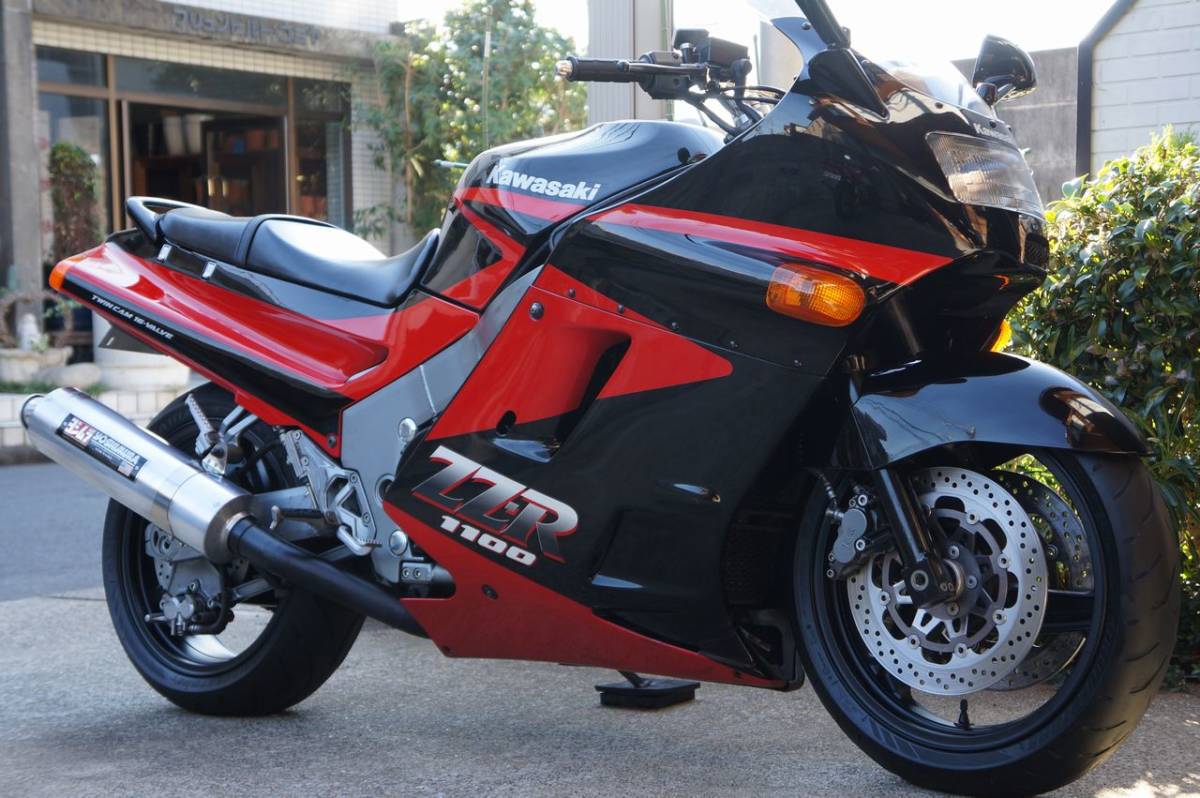 Yahoo!オークション - KAWASAKI ZZR-1100 ZXT10C-027 1992年モデル ヨ...