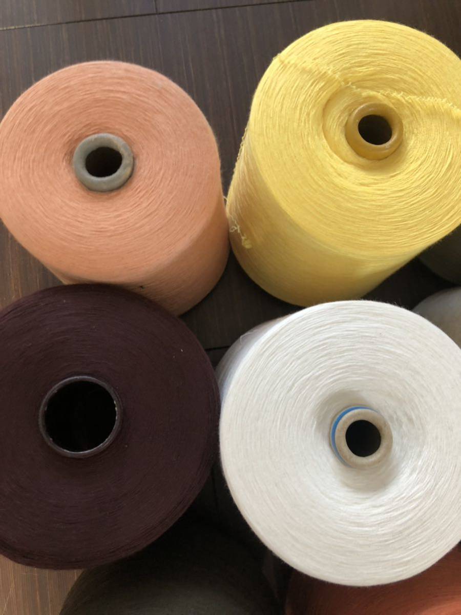 Yahoo!オークション - 貴重 高級糸 番手・混率不明 同梱不可【B99 大巻...