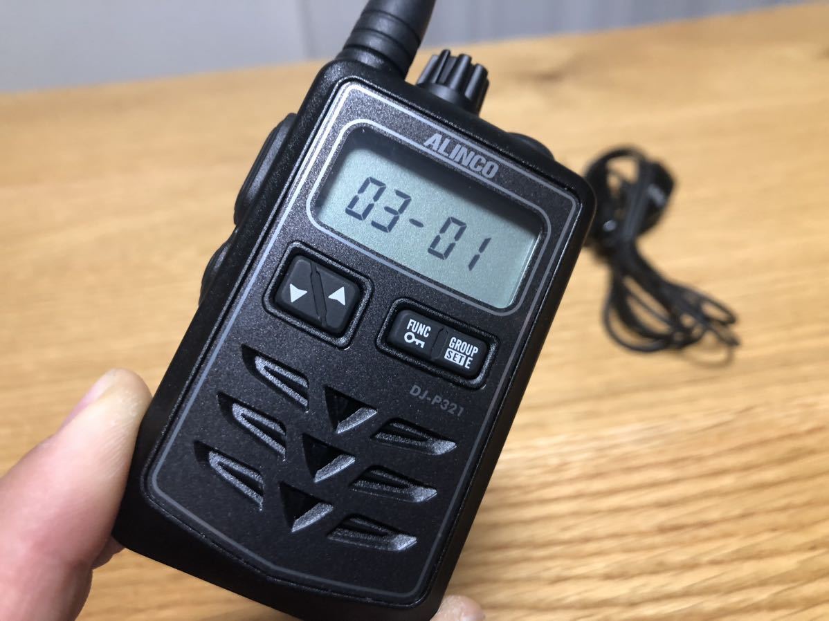 Yahoo!オークション - ALINCO アルインコ トランシーバー DJ-P321 イヤ...