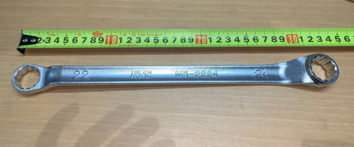 Yahoo!オークション - 【新品未使用】KTC 45°×6° ロングめがねレン...