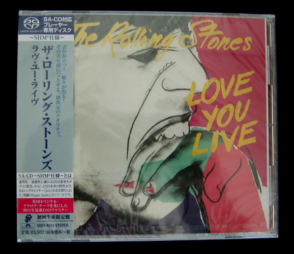 日本代購代標第一品牌【樂淘letao】－【未開封・即決】SACD SHM ラヴ・ユー・ライヴ ザ・ローリング・ストーンズ シングルレイヤー【送料無料】