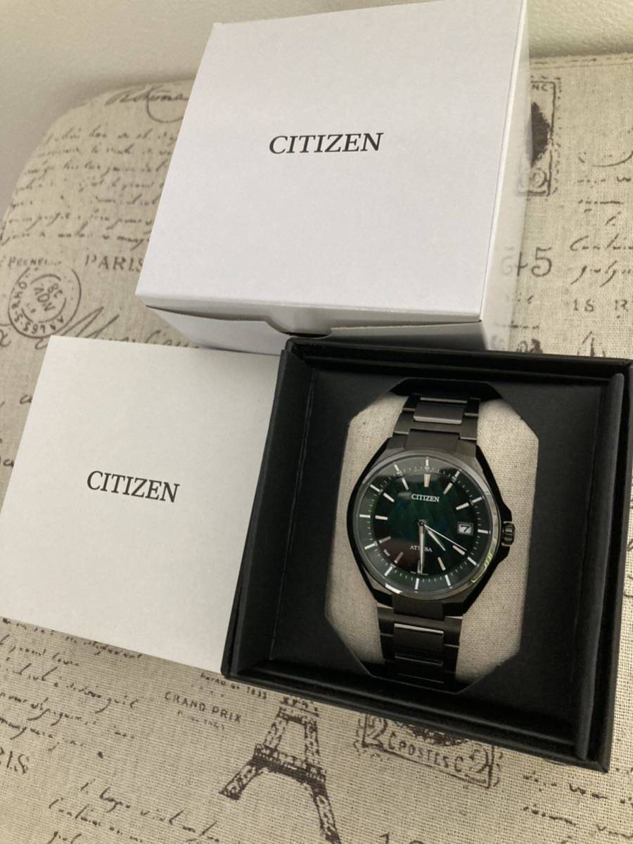 未使用 限定 CITIZEN シチズン アテッサ メンズ ブラックチタン 未使用 限定 CITIZEN シチズン アテッサ メンズ ブラックチタン