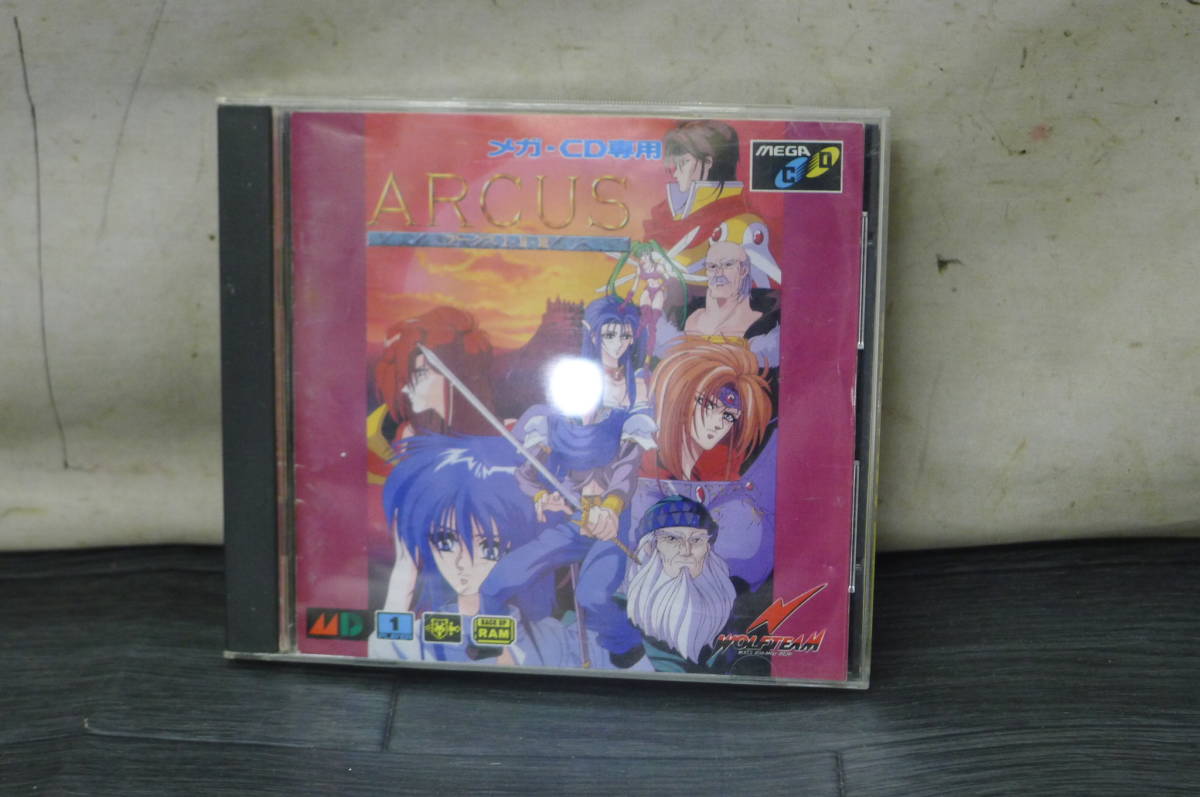 Yahoo!オークション - LL391 メガCD ソフト アークス I・II・III MCD M...