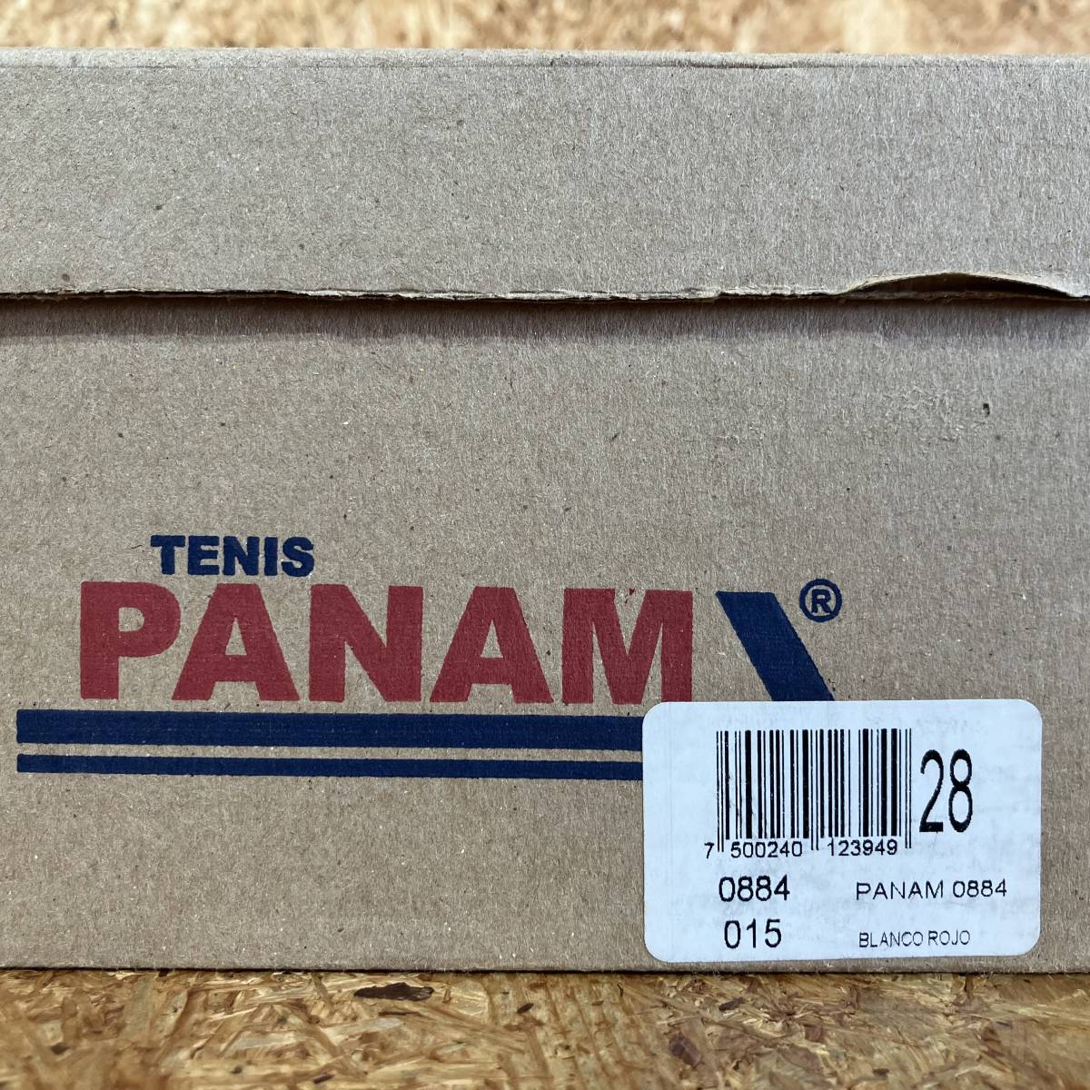 Yahoo!オークション - PANAM SHOES 28cm BLANCO ROJO パナム 運動靴