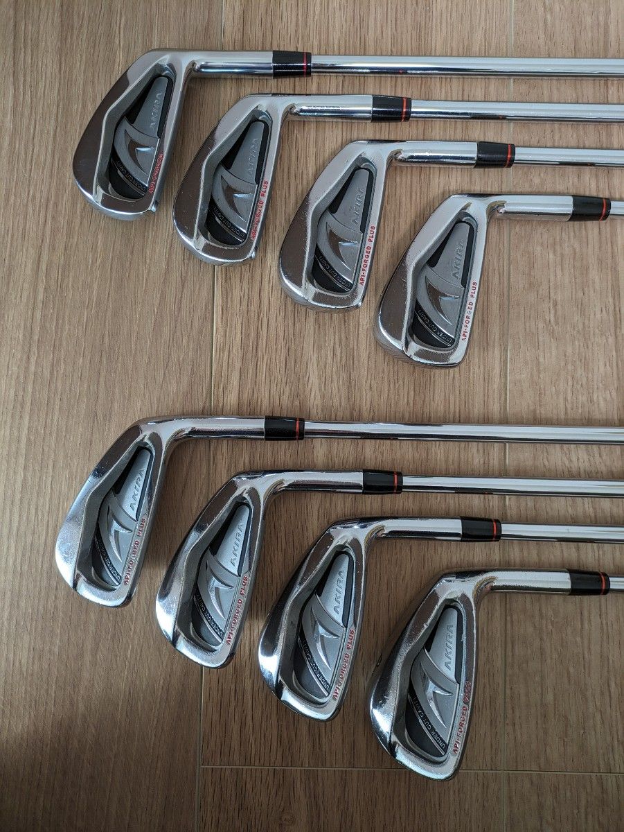 希少 AKIRA アキラ API FORGED PLUS 3I~PW スチール S 希少 AKIRA アキラ API FORGED PLUS 3I~PW スチール S