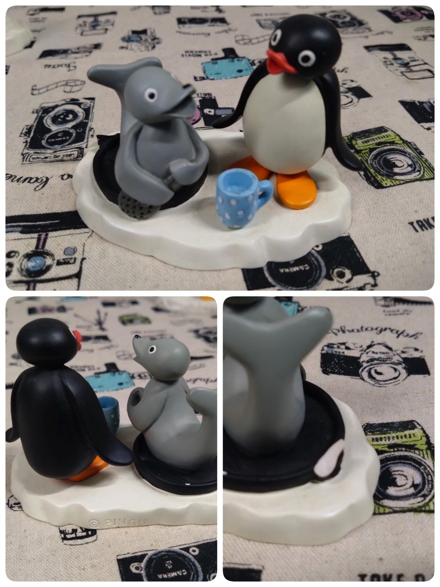 ○ ピングーPingu ポリレジンフィギュアマスコットクッキー作り ○ ピングーPingu ポリレジンフィギュアマスコットクッキー作り