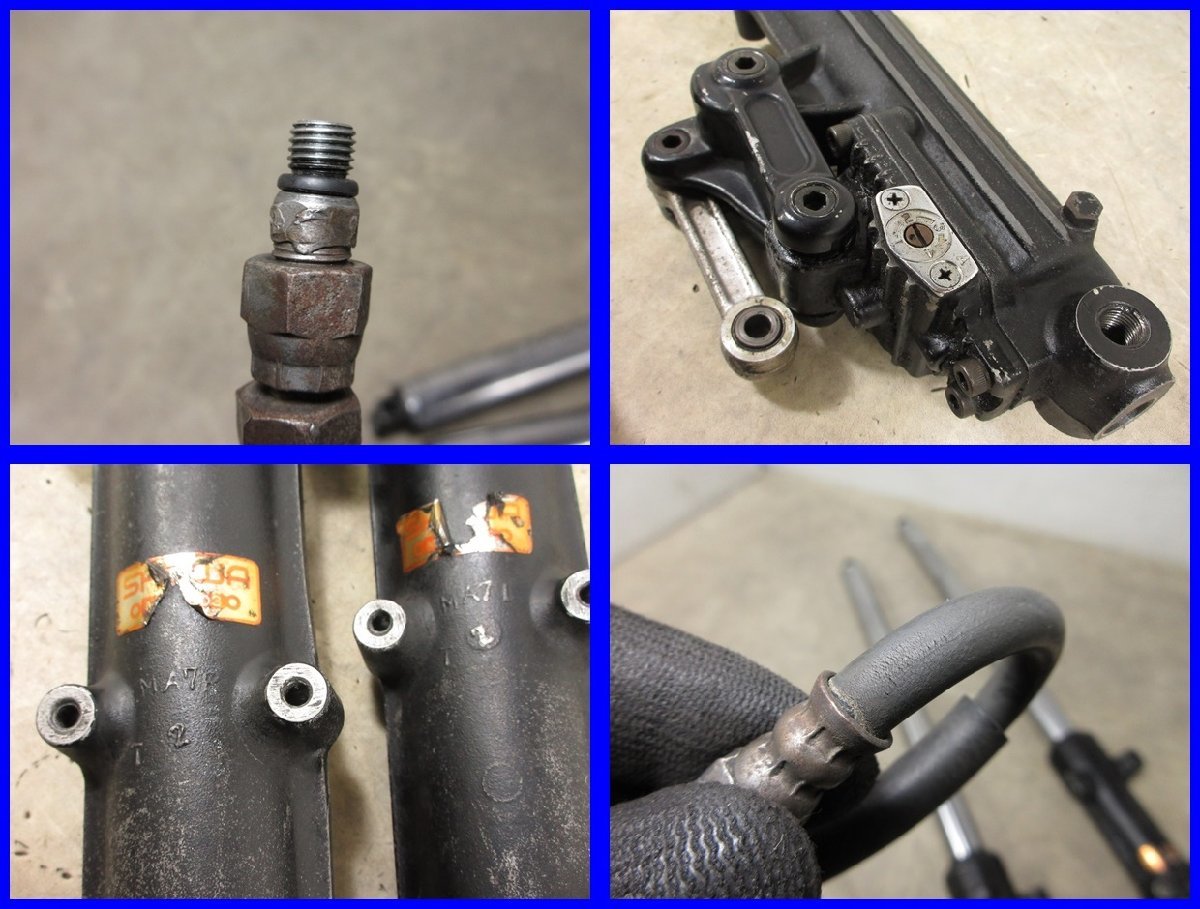 Yahoo!オークション - B73 CBX550F PC04 フロントフォーク オイル漏れ...