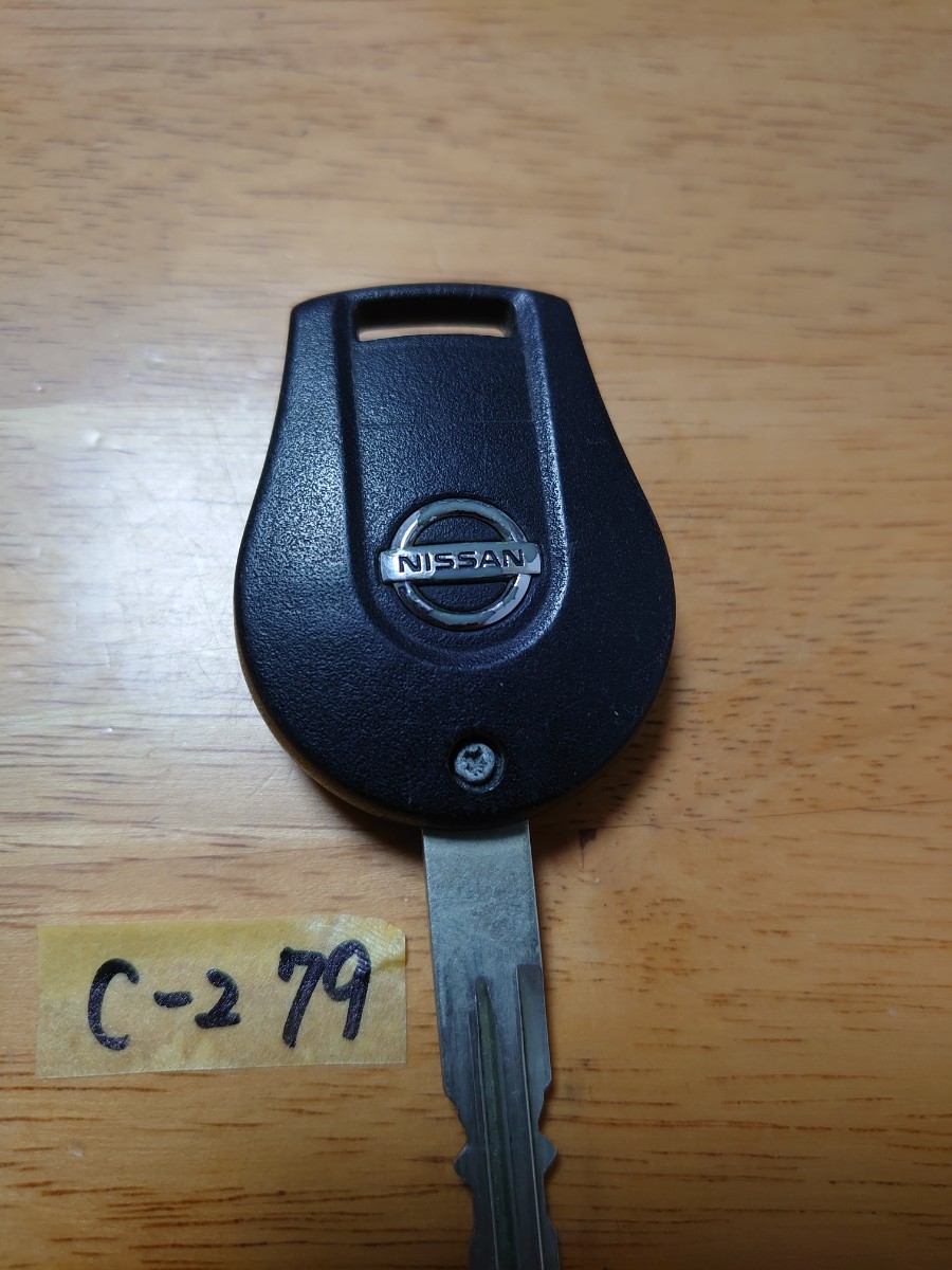 Yahoo!オークション - C-279 BPA1H-72 日産 キーレス 2B ティーダ ジュ...
