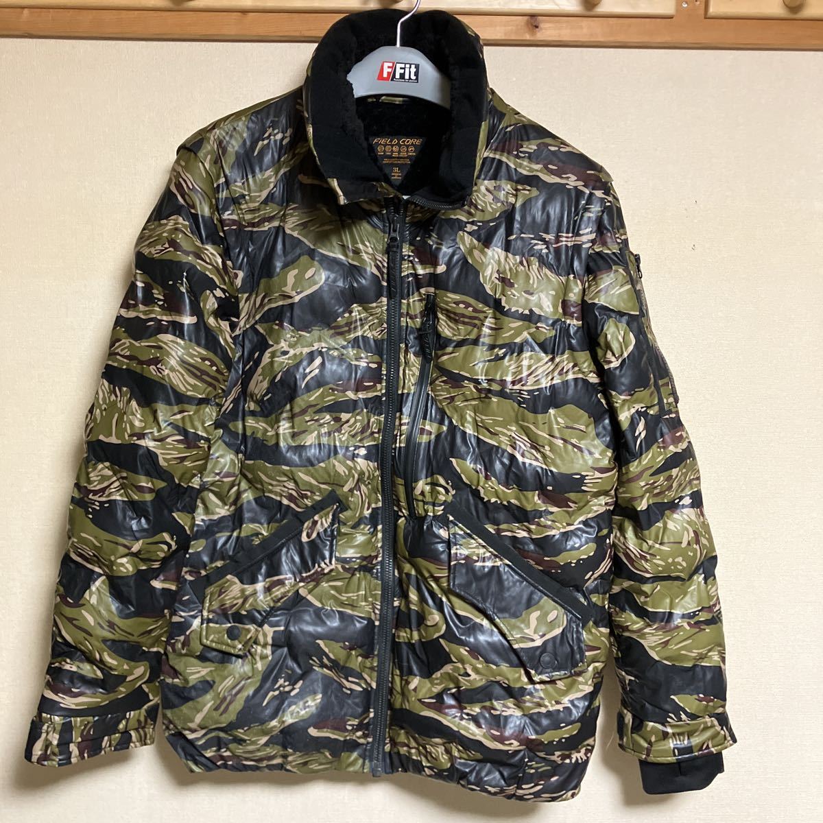 ☆極美品 ワークマン タイガーストライプ 4WAY極暖ジャケット ☆極美品 ワークマン タイガーストライプ 4WAY極暖ジャケット