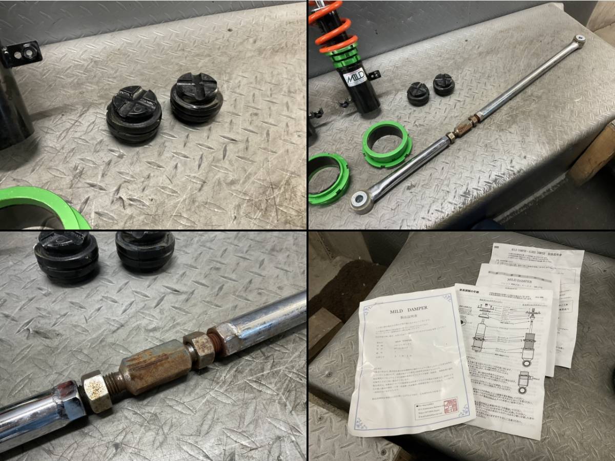 Yahoo!オークション - J46 日産 ルークス ML21S 車高調セット 社外 MIL...