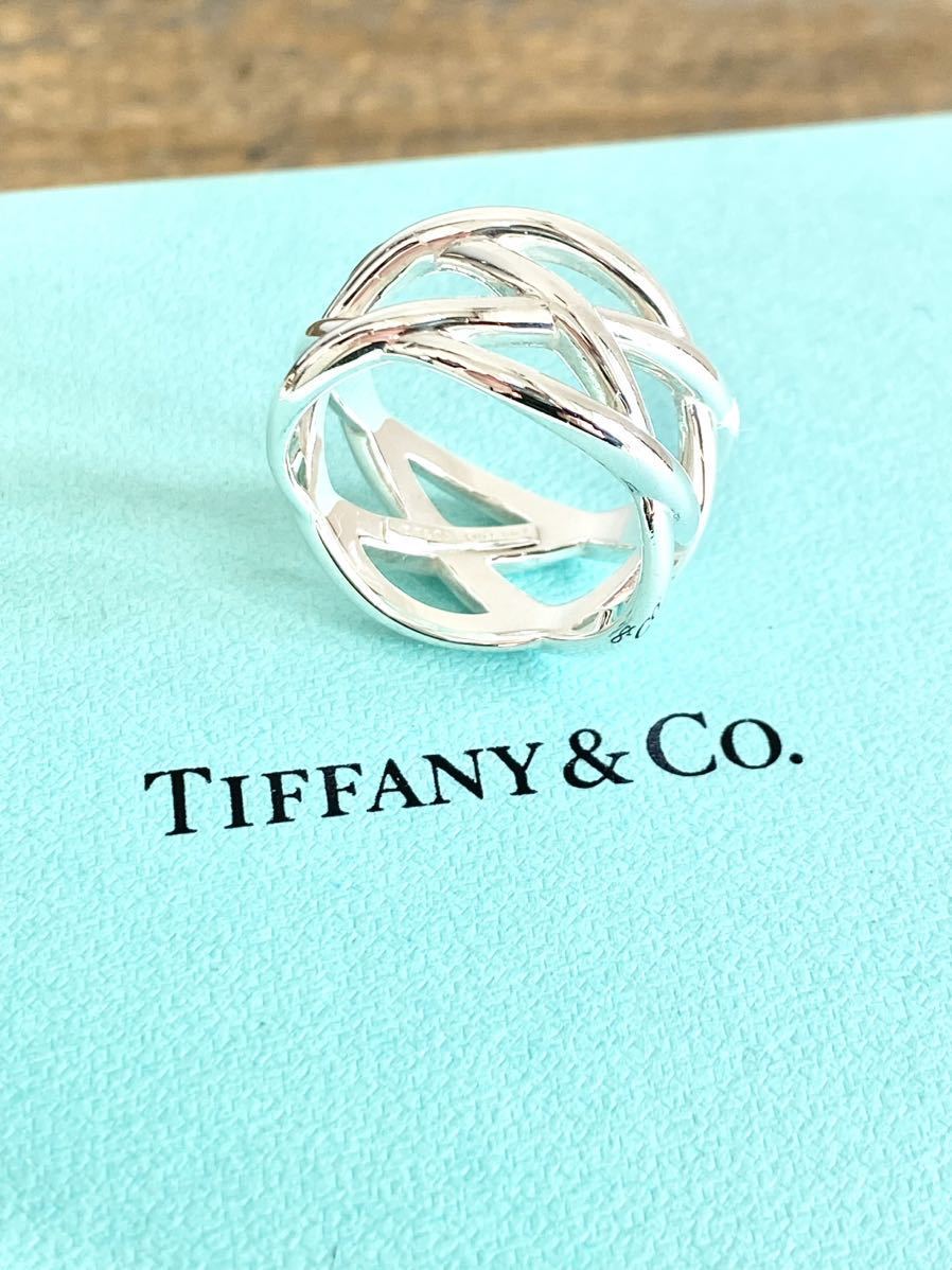超希少美品 18号 鏡面磨き仕上げ TIFFANY ティファニー 超希少美品 18号 鏡面磨き仕上げ TIFFANY ティファニー
