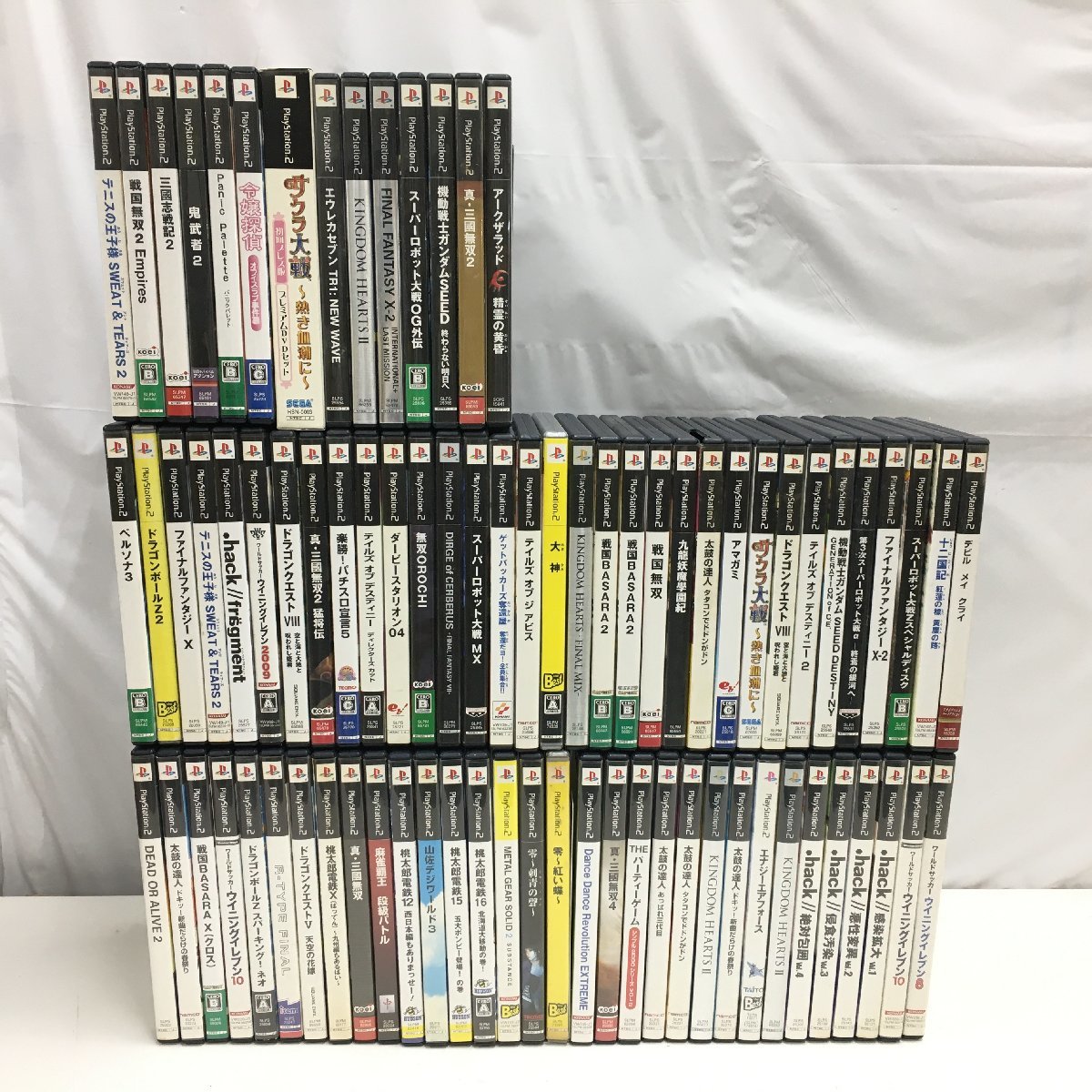 Yahoo!オークション - f064 120 【傷汚れ有】 PS2 ソフト まとめ売り ...