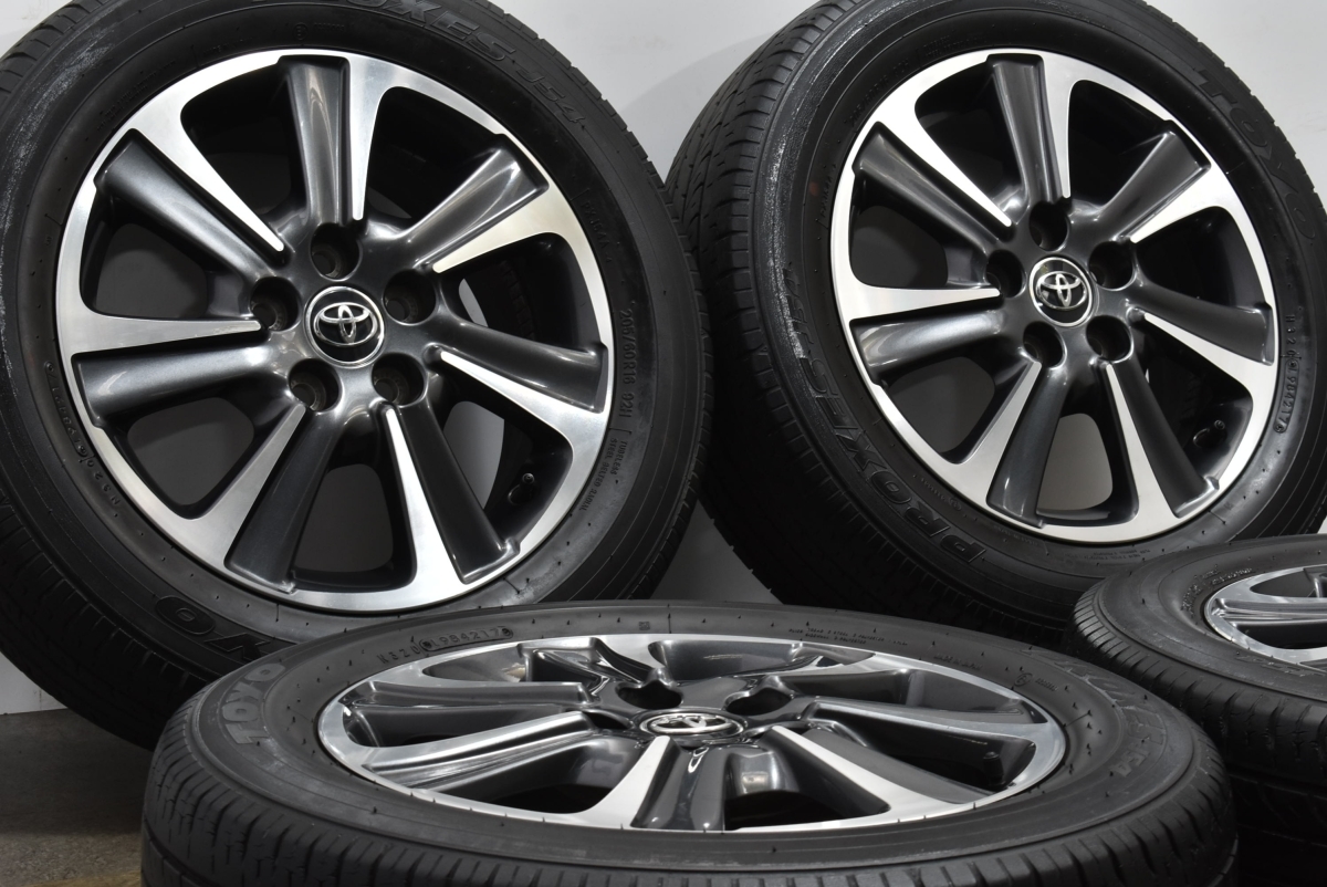 ホイールのみ販売可能 トヨタ 80 ノア ヴォクシー 後期 ZS 純正 16in 6J+50 PCD114.3 205/60R16 エスクァイア 流用 スタッドレス用にも(ラジアルタイヤ ...