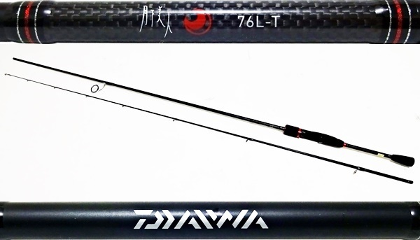 Yahoo!オークション - 美品 ダイワ 月下美人 76L-T Kガイド搭載 チュ...