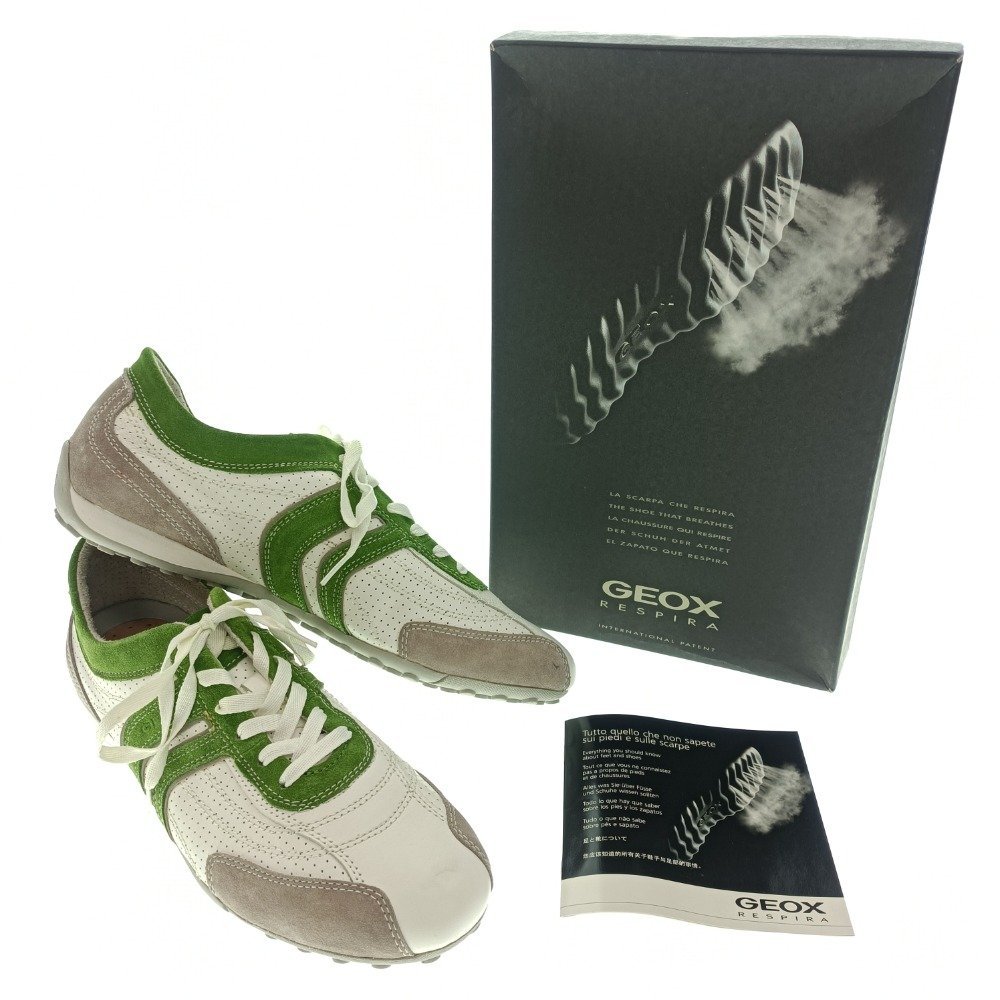 Yahoo!オークション - 1円 未使用 GEOX ジェオックス スニーカー 30cm...