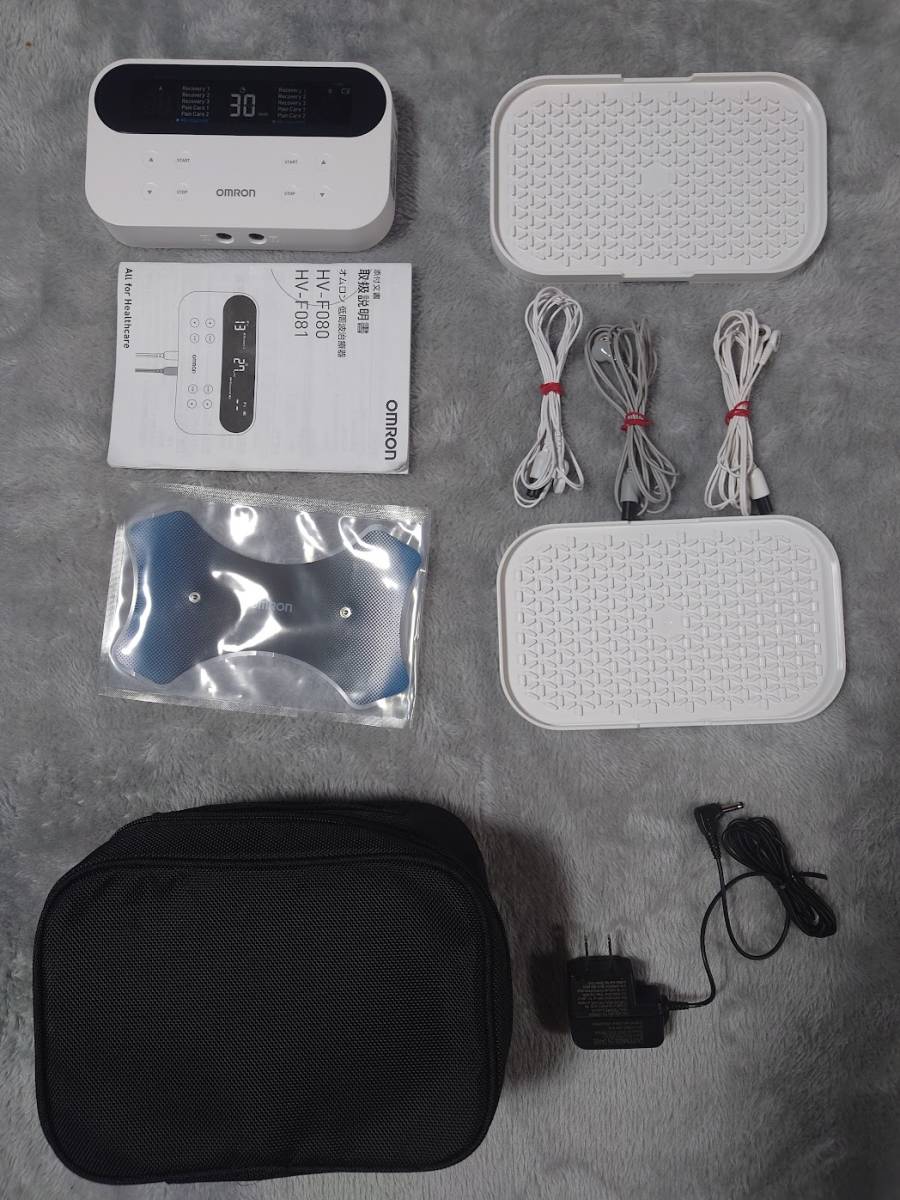 Yahoo!オークション - 送料無料 オムロン 低周波治療器 HV-F080 中古...