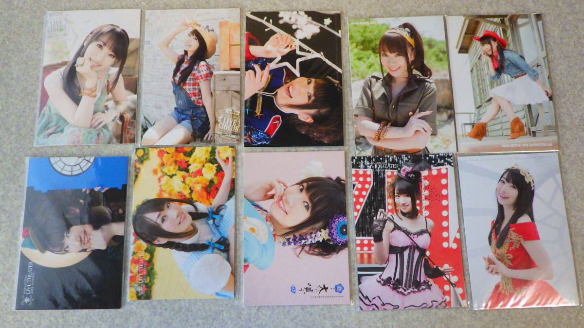 Yahoo!オークション - A026-140 水樹奈々 ポストカードセットまとめて ...
