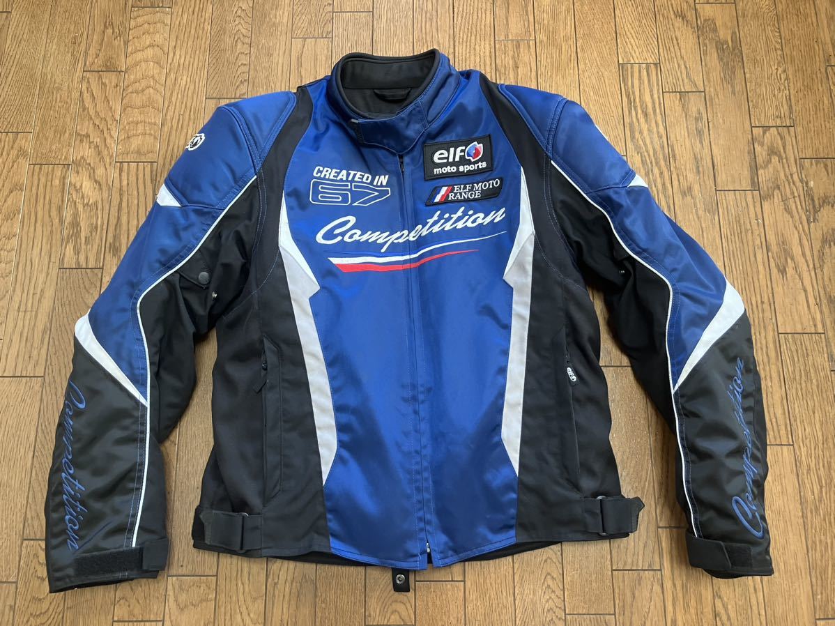 Yahoo!オークション - ELF エルフ ライダース ジャケット EL-8245 脱着...