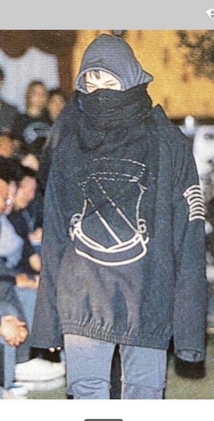 Yahoo!オークション - 01awナンバーナインエンブレムパーカーウールnum...