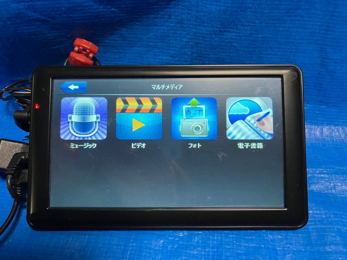 Yahoo!オークション - xg-002-2022カメラ付 7インチ ワンセグポータブ...