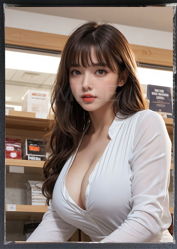 Yahoo!オークション - A4ポスター 美女アートポスター イラスト印刷物 ...