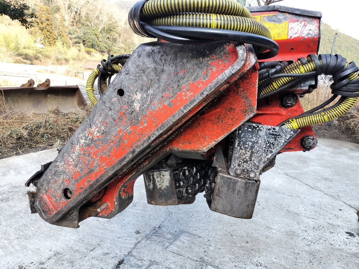 Yahoo!オークション - イワフジ ハーベスター GPH-45 林業 プロセッサ...