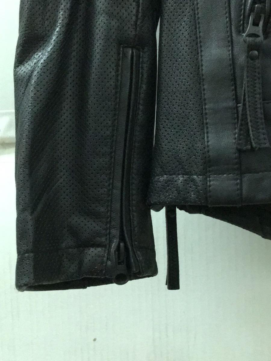 UNION JAP/シングルライダースジャケット/M/山羊革/BLK/UJ-010 UNION JAP/シングルライダースジャケット/M/山羊革/BLK/UJ-010