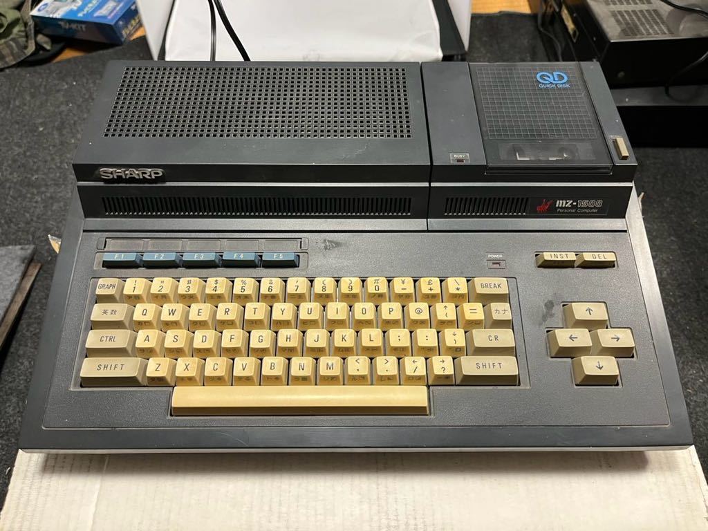 Yahoo!オークション - シャープ MZ-1500 中古品 ジャンク