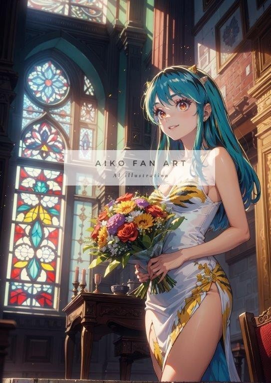 Yahoo!オークション - [1102] うる星やつら ラム A4 アート ポスター ...