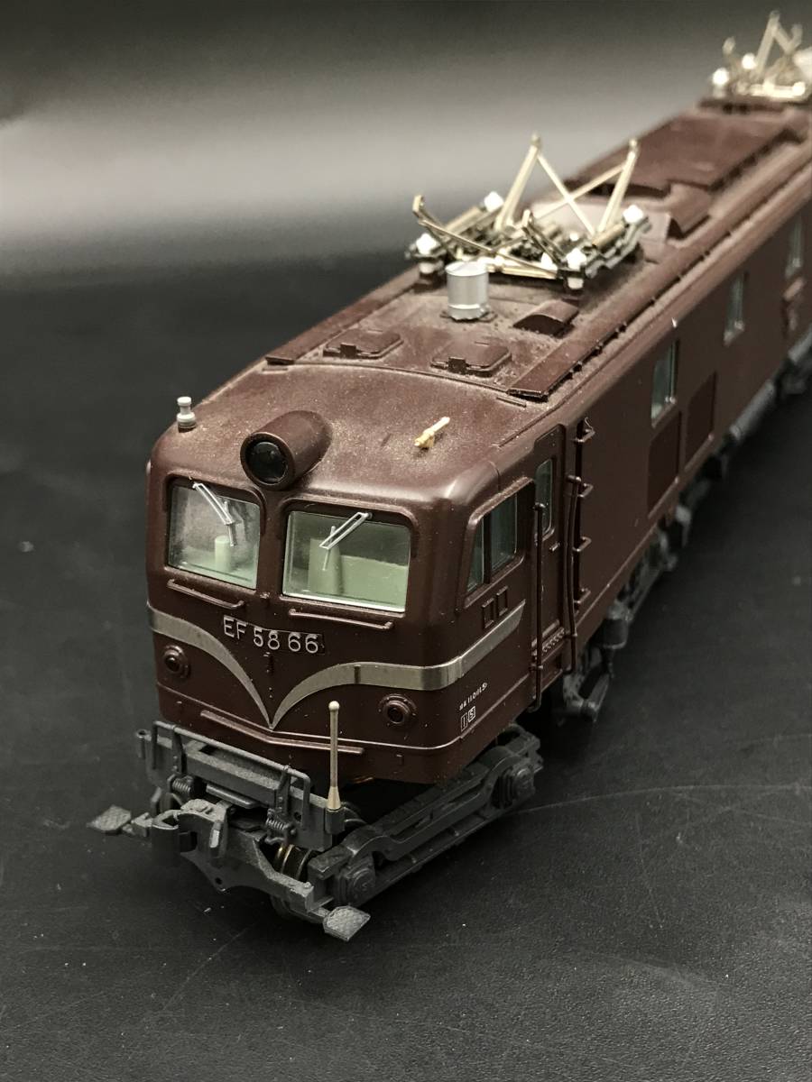 Yahoo!オークション - SE0123-09 KATO EF58 66 HOゲージ 鉄道模型 汚れ...