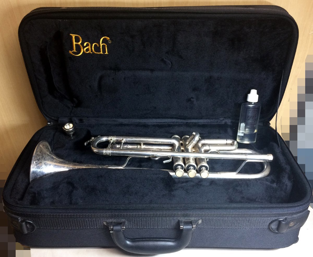 Yahoo!オークション - 希少 バック/Bach トランペット TR400シルバー+...