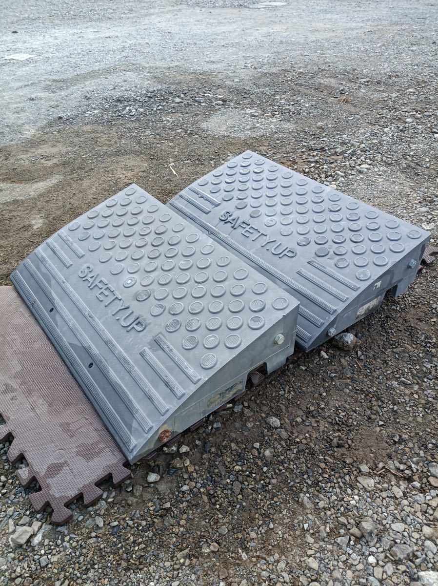 Yahoo!オークション - [八1430] 1円出品 段差プレート/幅606㎜ /奥行き...