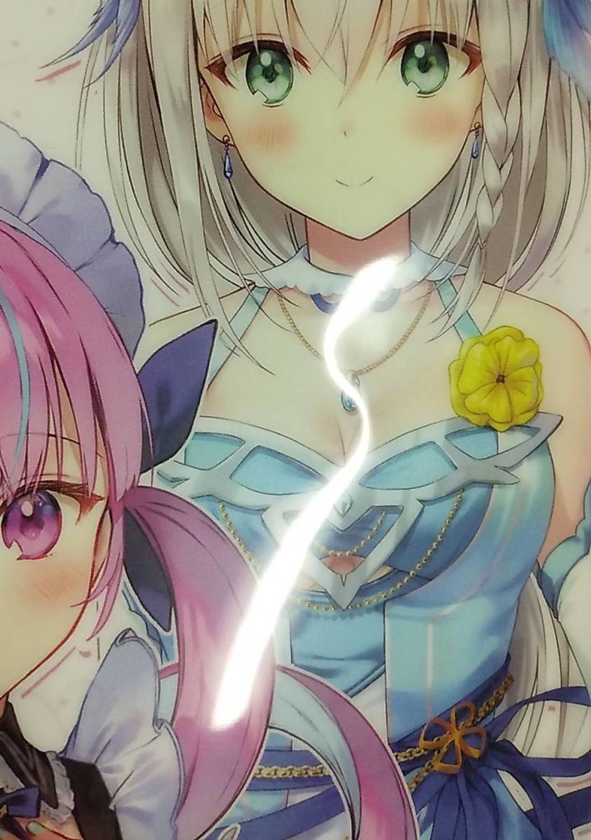 日本代購代標第一品牌【樂淘letao】－あくありうむ。コミックマーケット101 B5クリアファイル キャラクター立ち絵ver.【C101 ホロライブ湊あくあ白上フブキ宝鐘マリン非売品】