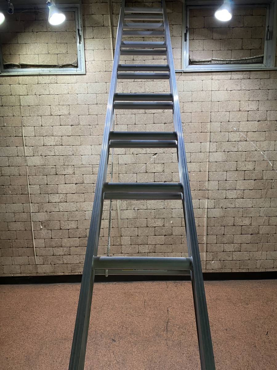 Yahoo!オークション - 引取り可 長谷川工業 2連はしご HC2-81 ハセガワ...