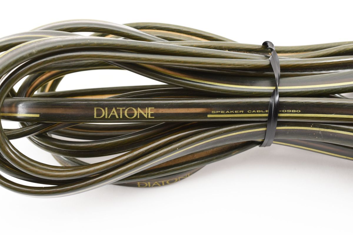 CO28 DIATONE ダイアトーン SPEAKER CABLE W-0980 約3.90m 2本(スピーカーケーブル)｜売買されたオークション情報、yahooの商品情報をアーカイブ公開 ...