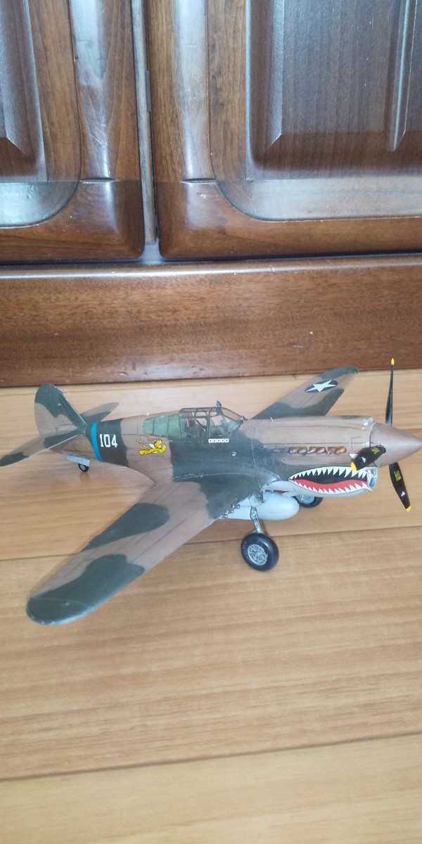 Yahoo!オークション - ハセガワ1/48 P40ウォーホーク完成品