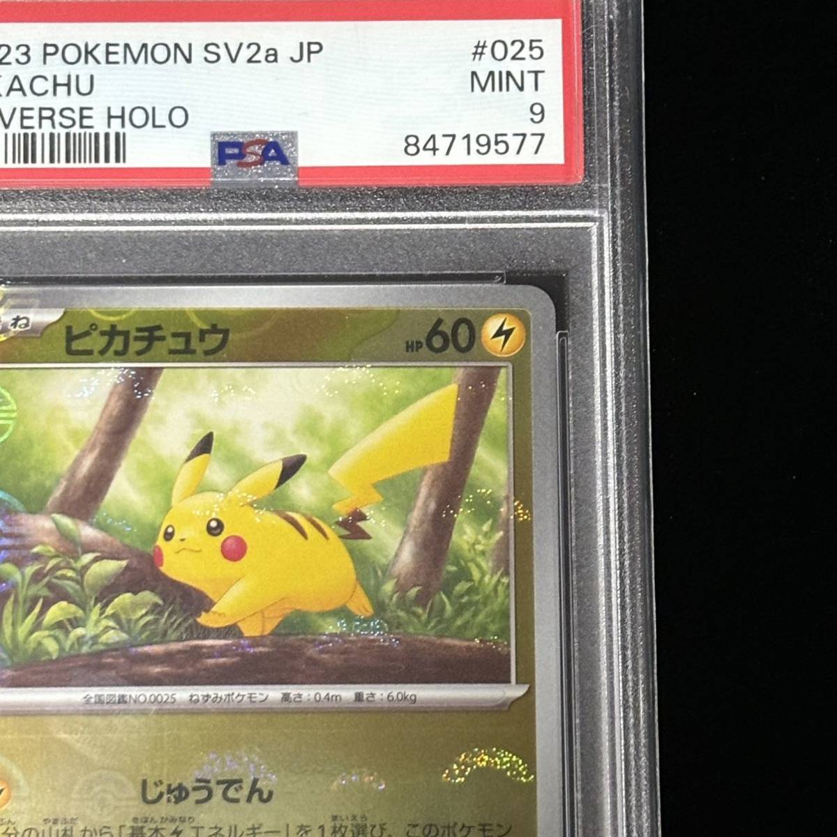 日本代購代標第一品牌【樂淘letao】－PSA 9 ポケモンカード151 C ピカチュウ モンスターボール柄 ミラー仕様 鑑定品 2枚セット PIKACHU REVERSE HOLO