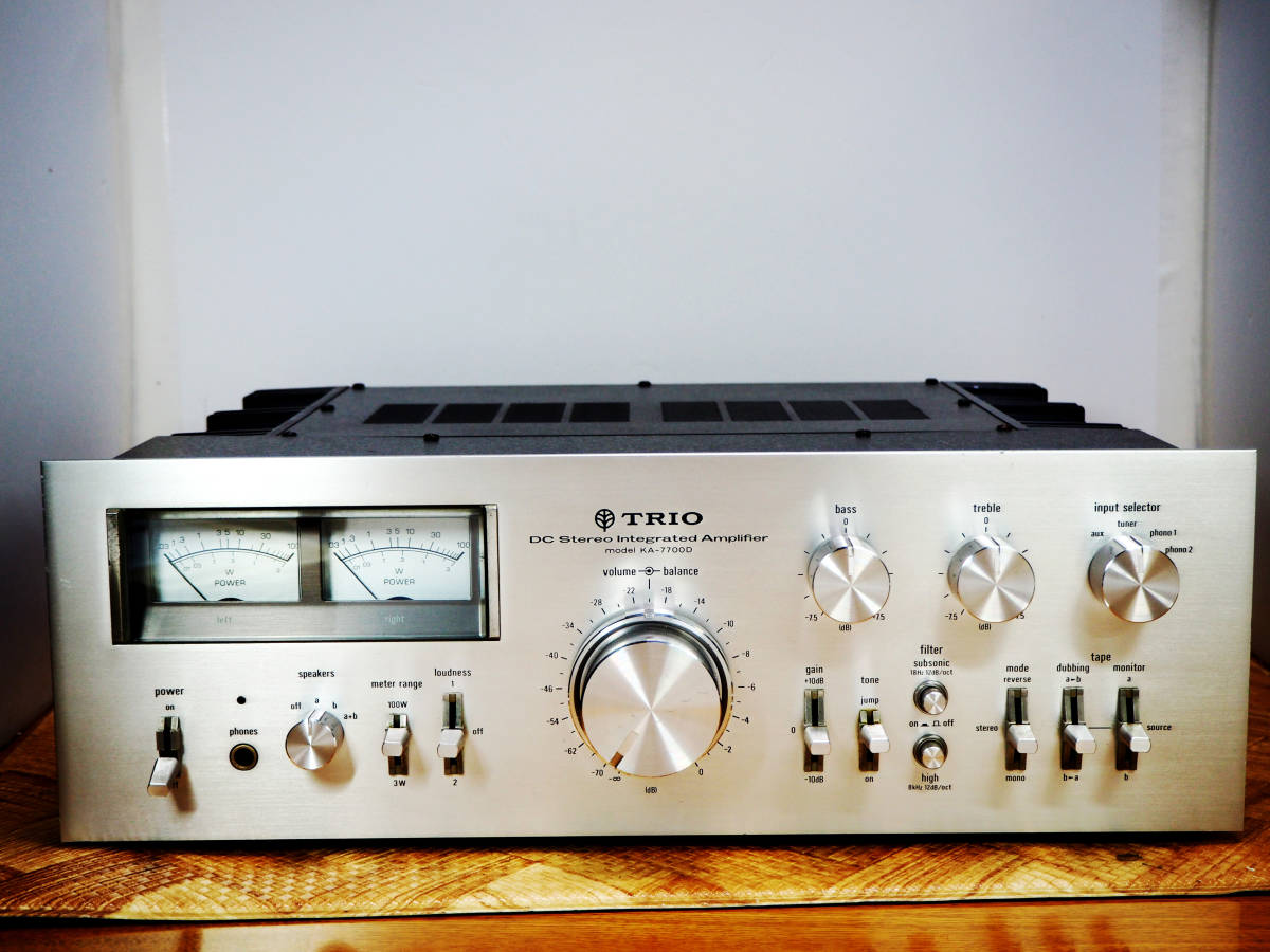 Yahoo!オークション - TRIO KA－7700D 動作品