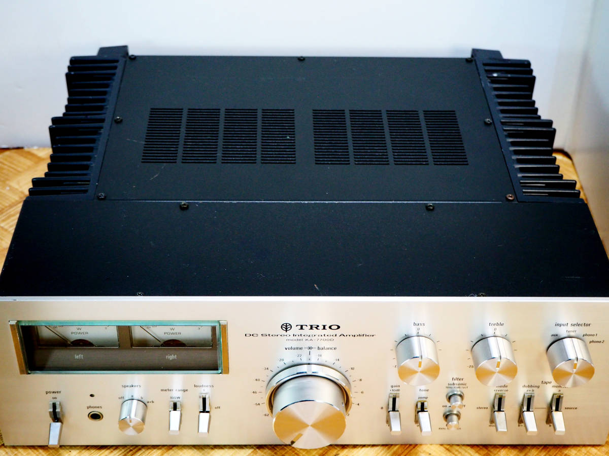 Yahoo!オークション - TRIO KA－7700D 動作品
