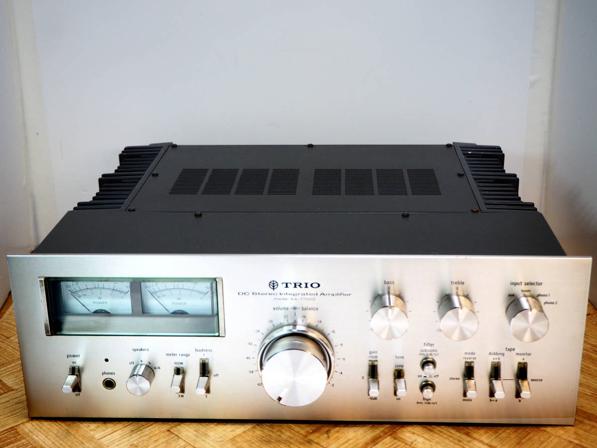 Yahoo!オークション - TRIO KA－7700D 動作品